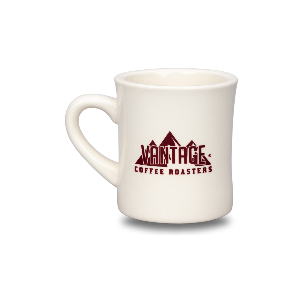Vantage Coffee Roasters Diner Mug (White)– Vantage Coffee Roasters - Wholesale